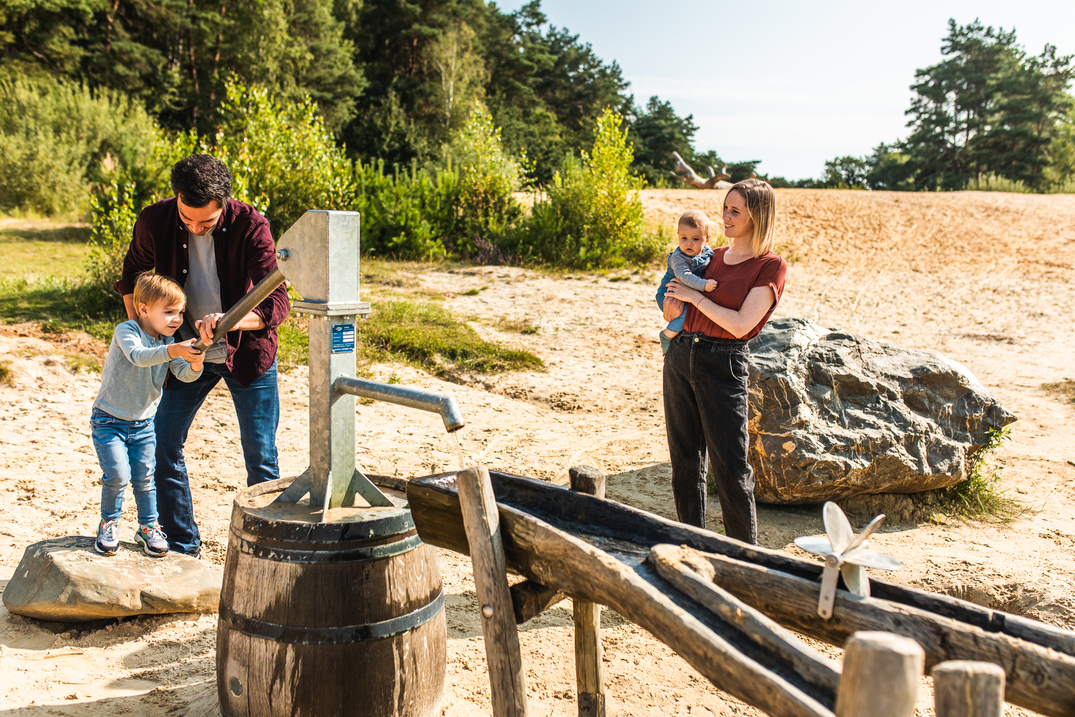 7 x Mechelse Heide met kids